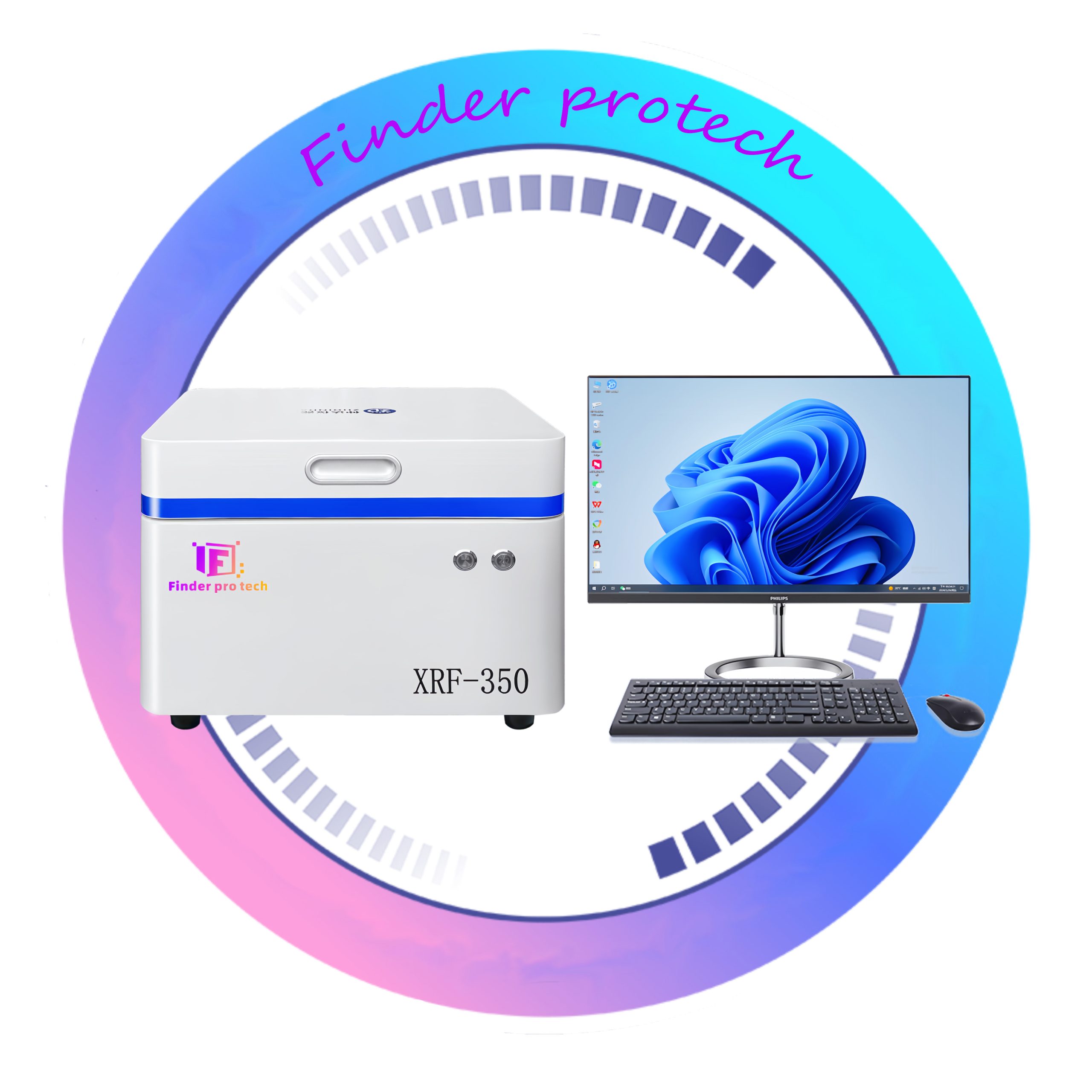 XRF-350 precious metal spectrometer, a full element analyzer ...
